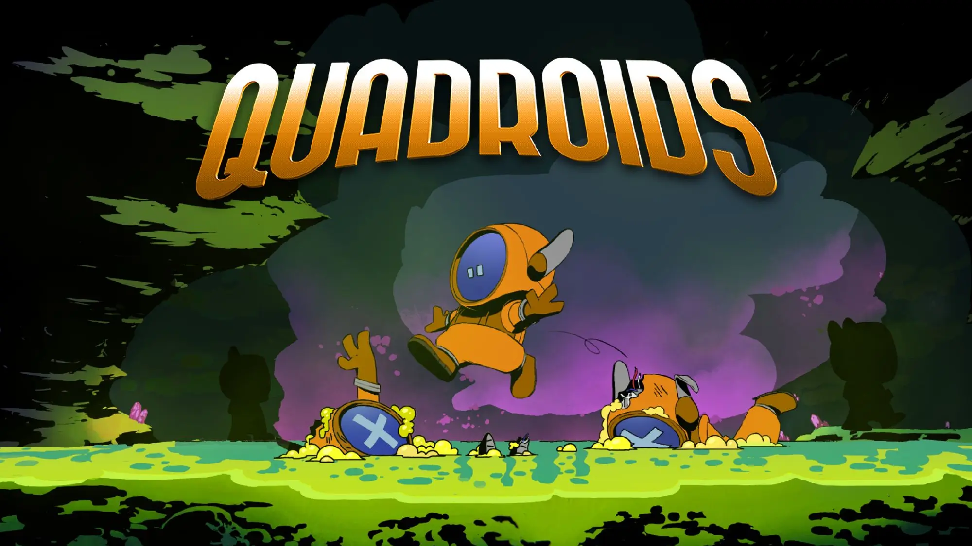 Conquer the Cosmos! Mind Twisting 2D Puzzle-Platformer Quadroids™ Out Today! - Maximum Entertainment