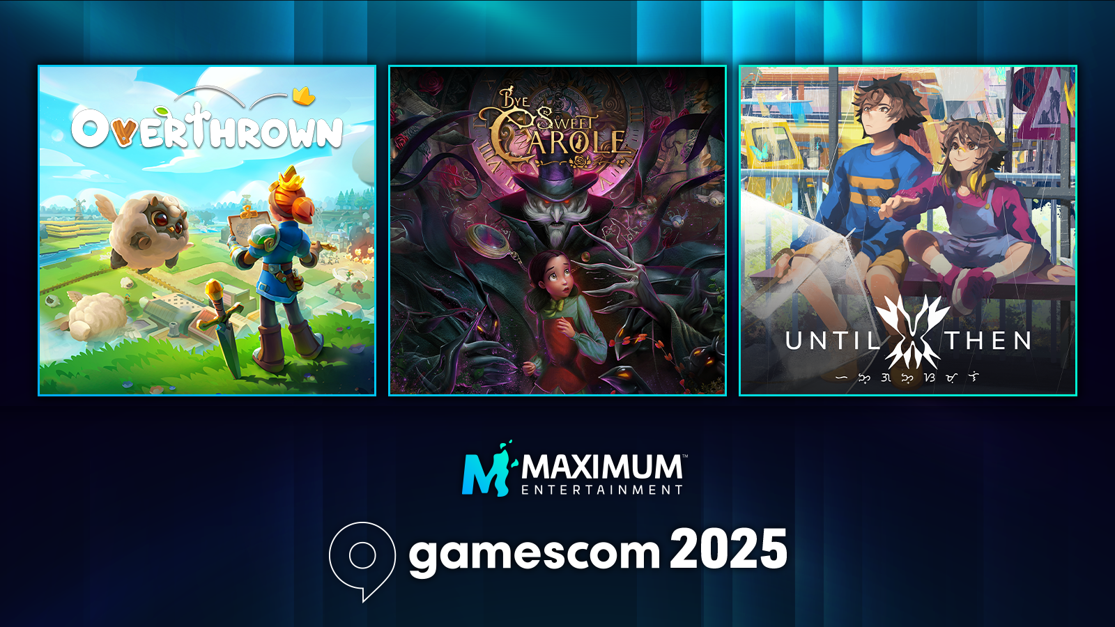 Maximum Entertainment Heads to Gamescom to Showcase Upcoming Titles - Maximum Entertainment